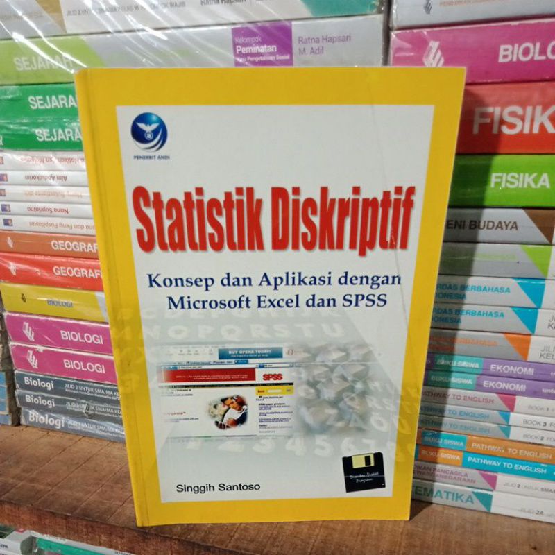Jual Original Statistik Diskriptif Konsep dan Aplikasi dengan Microsoft Excel dan SPSS | Shopee ...