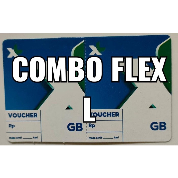 Jual Voucher XL Combo Flex paket L (2+) | Shopee Indonesia