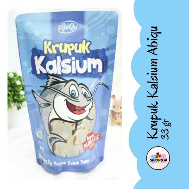 Jual Krupuk Kalsium tulang lele Abiqu non MSG / cemilan anak | Shopee ...