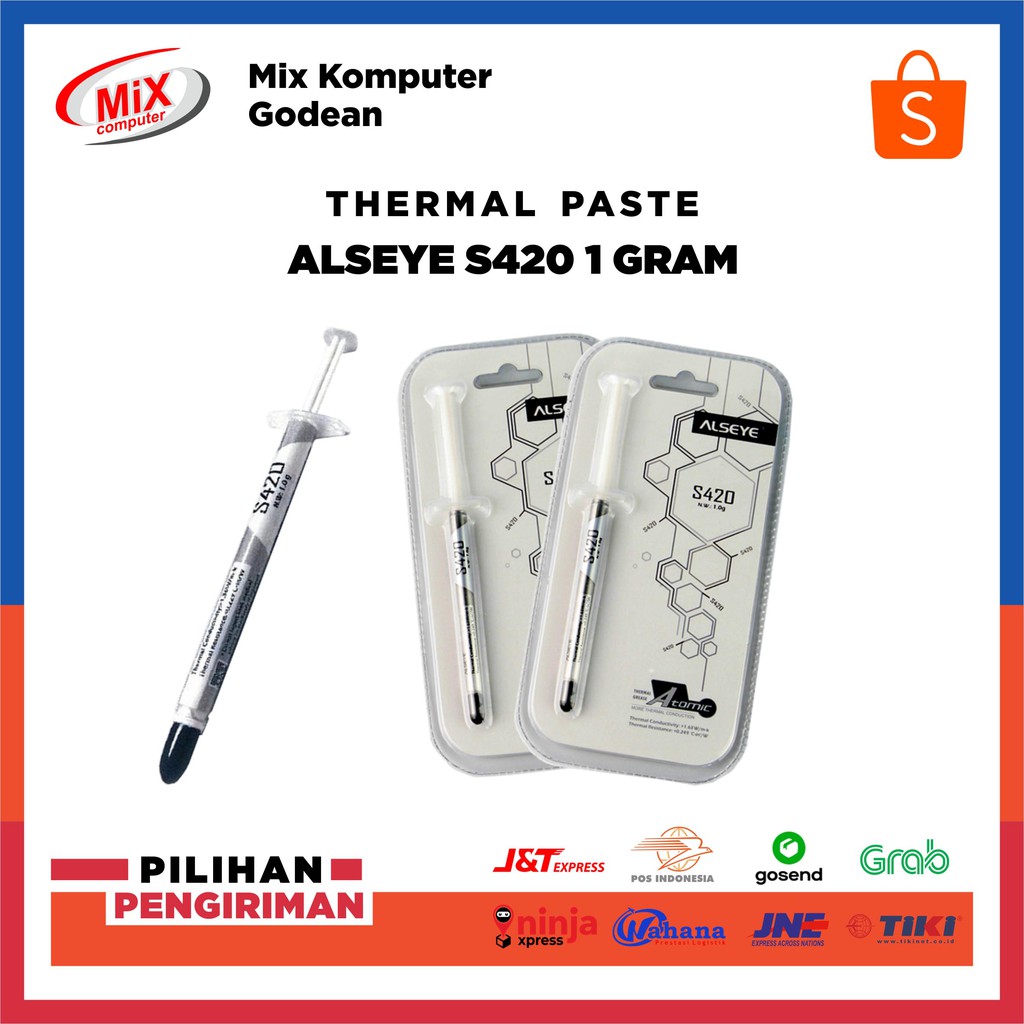 Jual Pasta Processor Alseye S420 - Thermal Pasta Komputer | Shopee ...