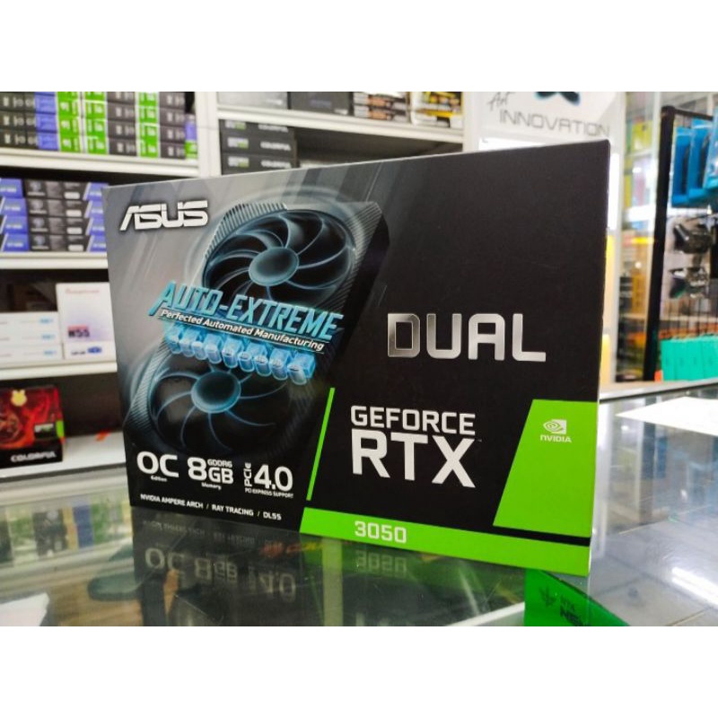 Jual ASUS Dual GeForce RTX 3050 8GB GDDR6 | Shopee Indonesia