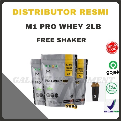 Jual Muscle First Pro Whey 100 2lbs Whey Protein 900gr 25 Serving Free ...