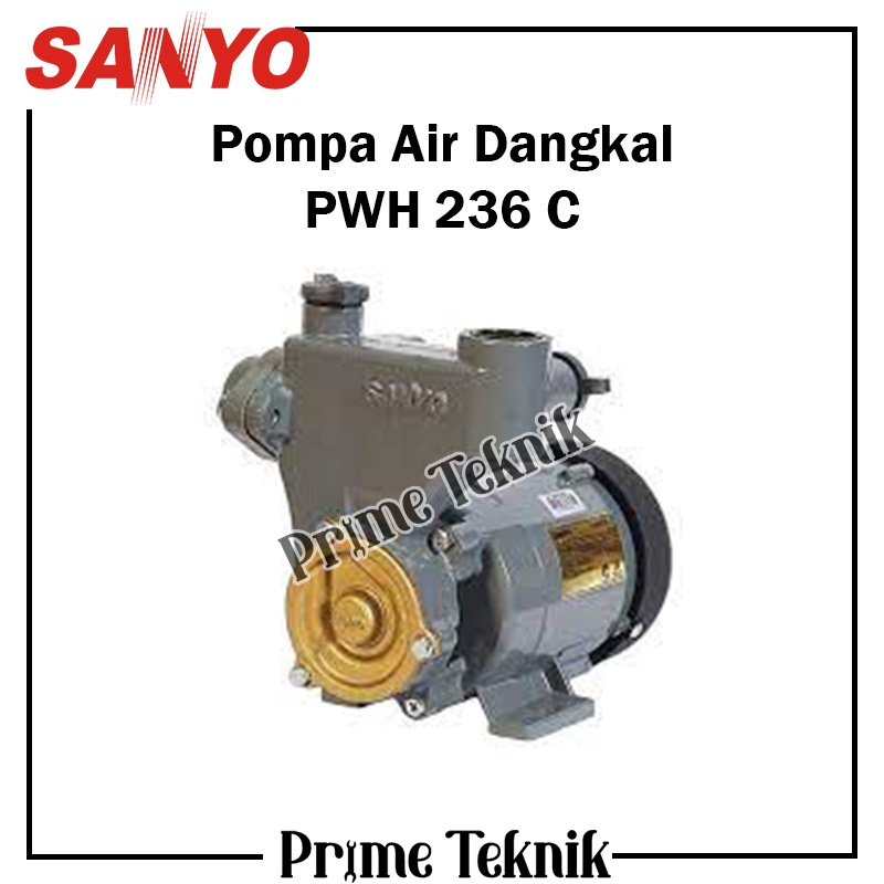Jual Pompa Sumur Dangkal Sanyo PWH 236 C Pompa Air Pompa Booster 200 ...