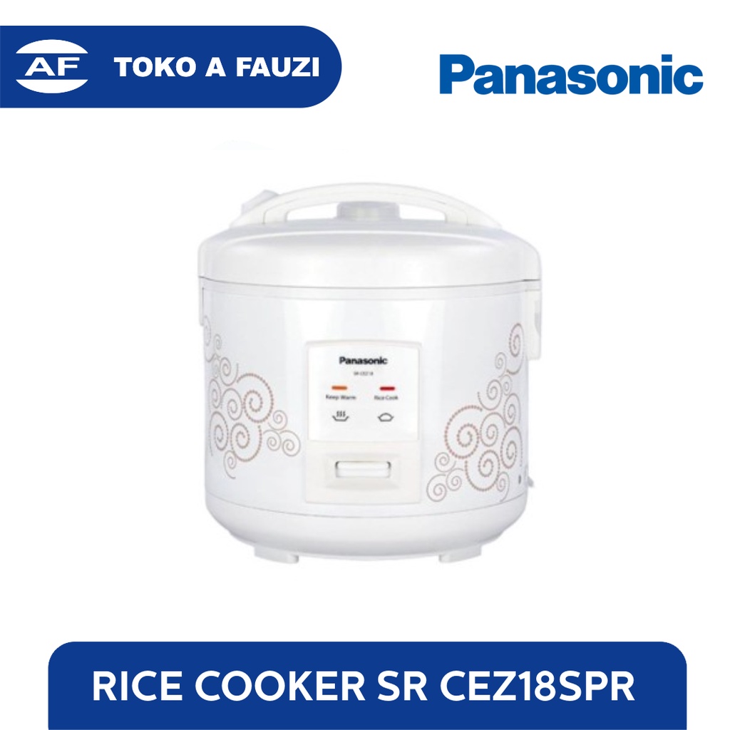 Jual PANASONIC RICE COOKER SR-CEZ18SPR | Shopee Indonesia