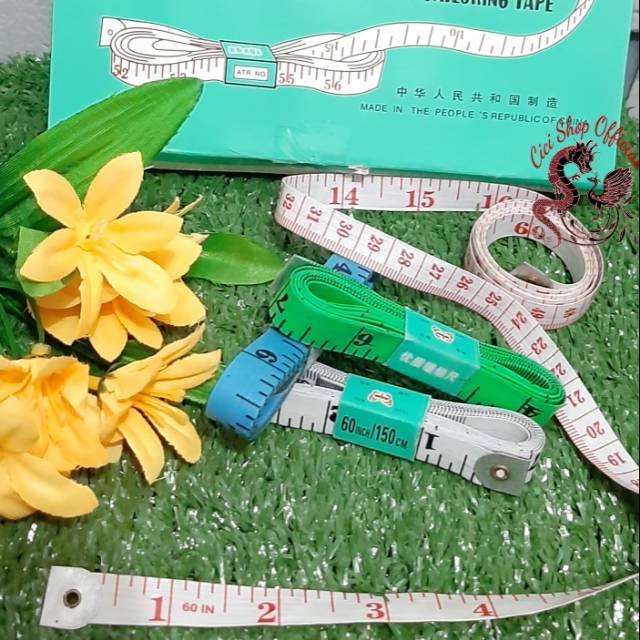 Jual Meteran baju/meteran kain/meteran merk butterfly/meteran bahan ...