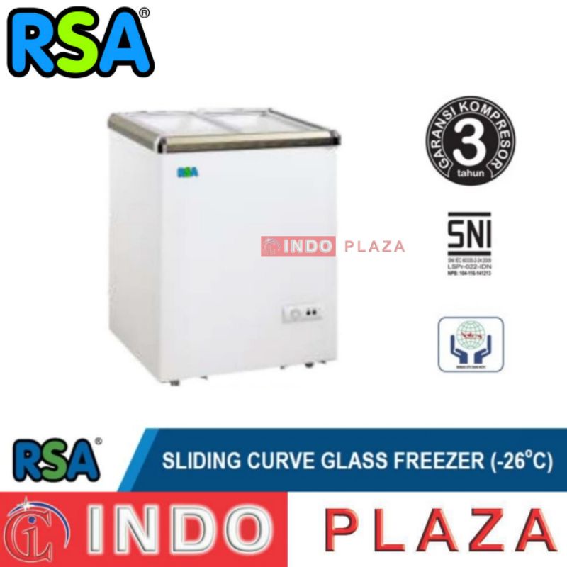 Jual CHEST FREEZER / SLIDING GLASS FREEZER RSA XS-110 / XS-200 / XS-320 ...