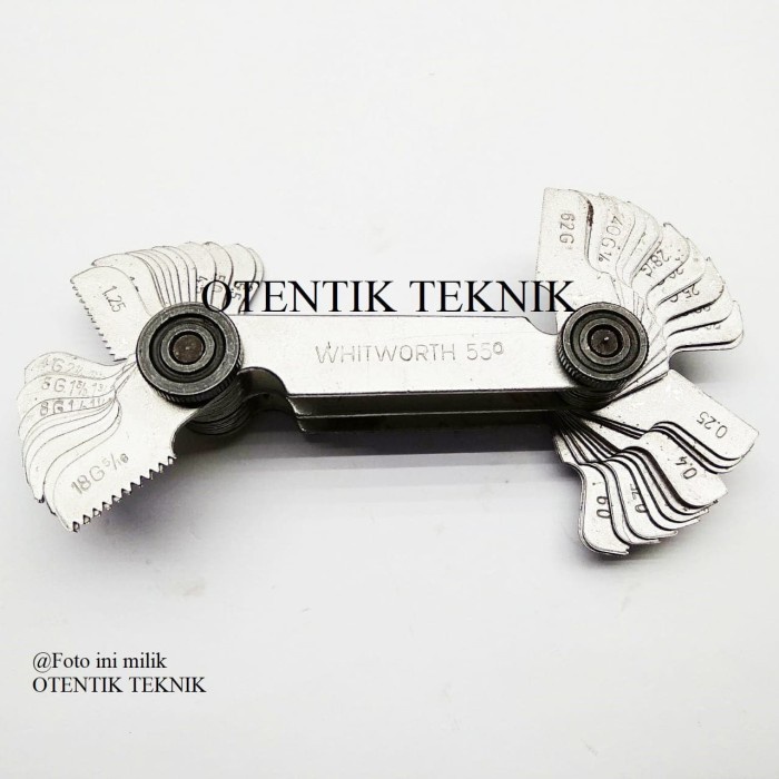 Jual MALDRAT - PENGUKUR ULIR DRAT - SCREW PITCH - PITCH GAUGE BJ199 ...