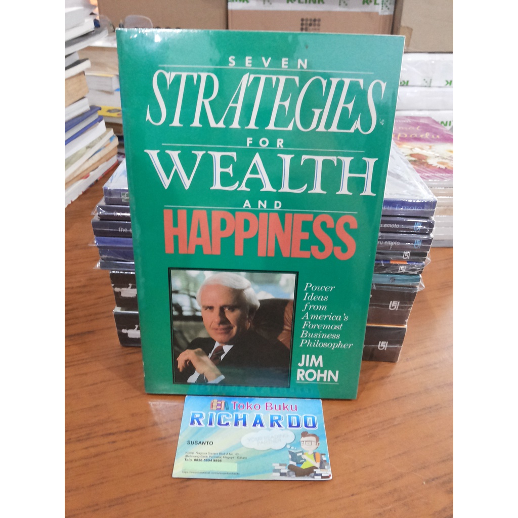 Jual Buku Original 7 Strategies For Wealth & Happiness --- Jim Rohn ...