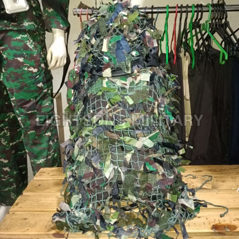 Jual Samaran Ransel Helm Tentara Taktical Tactical 1 Stel Samaran ...