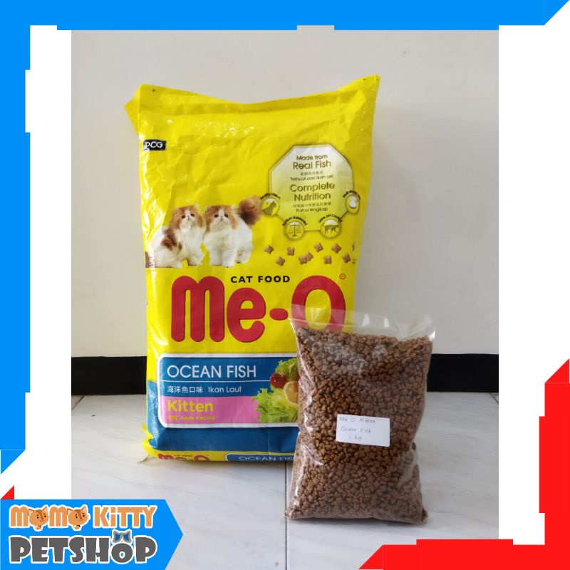 Jual MeO kitten ocean fish REPACK 1kg | Shopee Indonesia