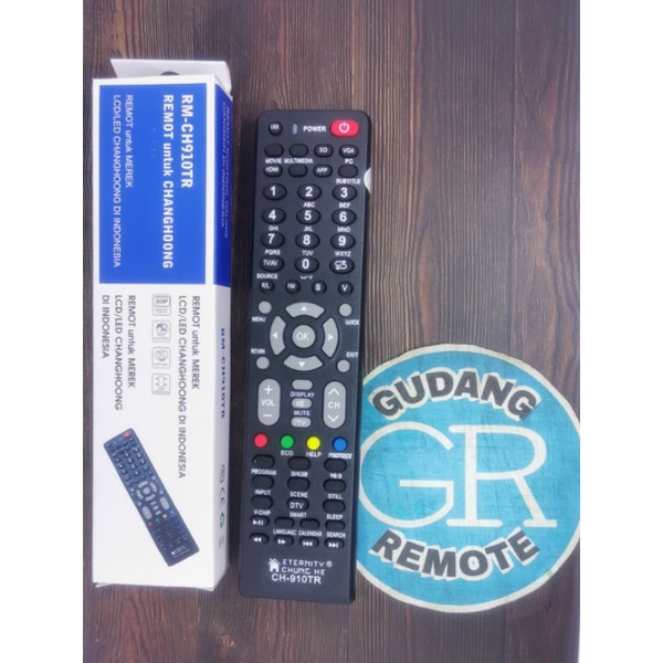 Jual Remot remote TV changhong LED LCD Slim tabung multi High Quality | Shopee Indonesia