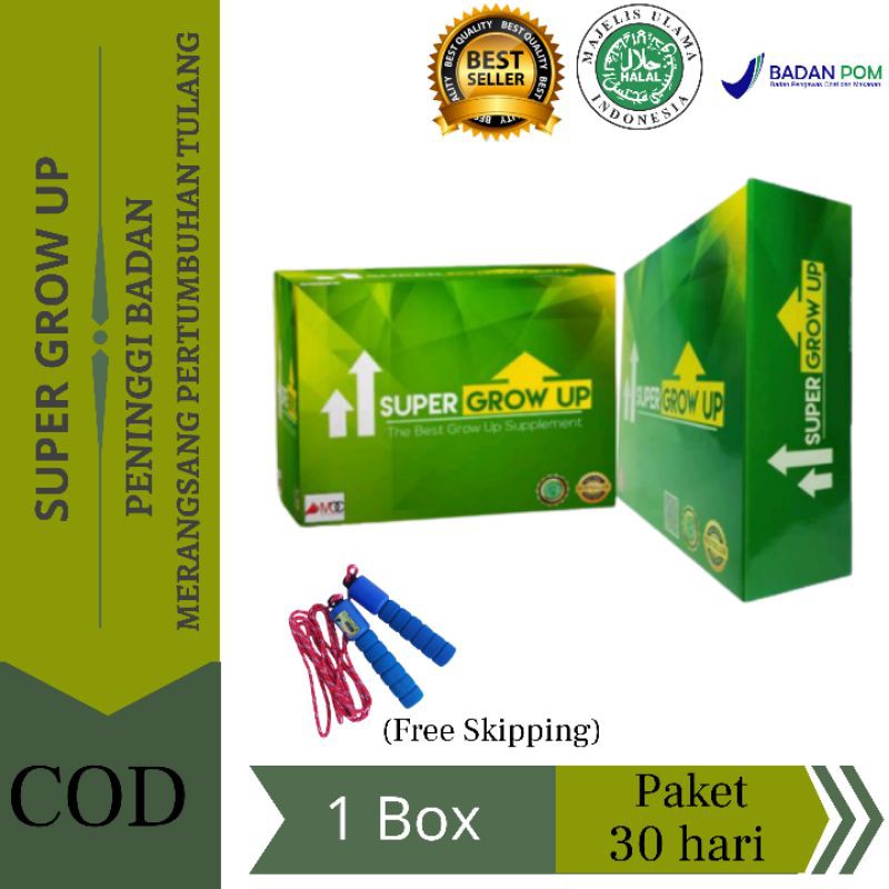 Jual INGIN TINGGI!!! SUPER GROW UP (TINGGI DALAM HITUNGAN MINGGU ...