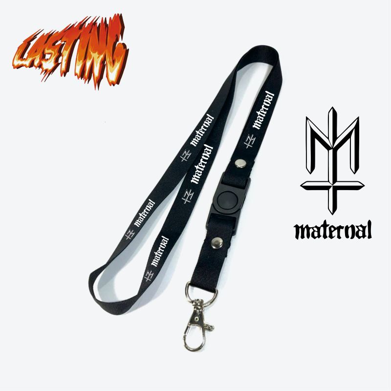 Jual Lanyard LOGO TULISAN MATERNAL tali lanyard DISTRO gantungan kunci ...