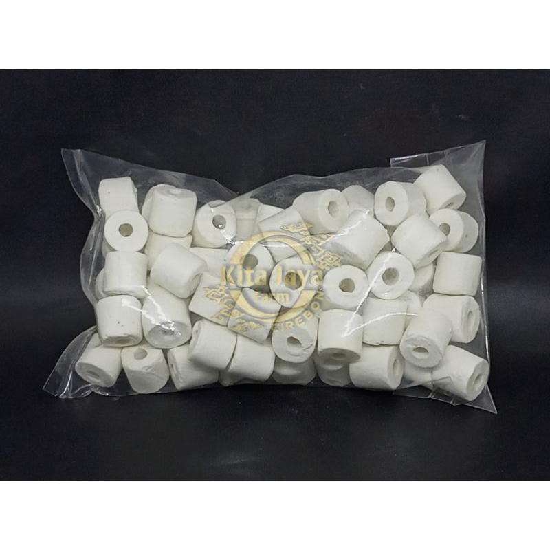 Jual Bio Ring keramik 1 kg & 500 gram media Filter aquarium rumah ...