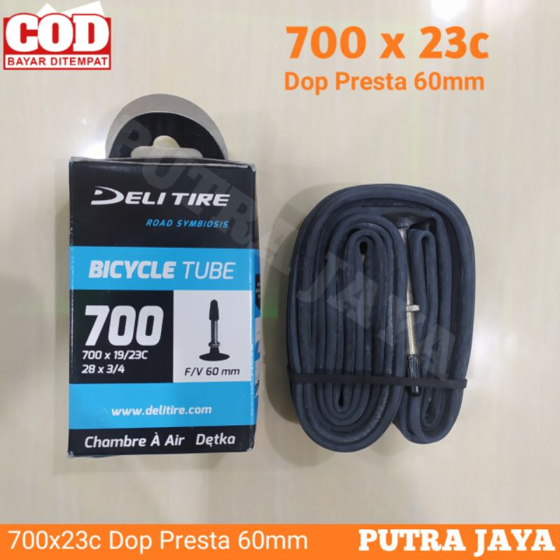 Jual Ban Dalam 700 x 23 c Sepeda Fixie Balap Road Bike ukuran 700 x 23c l 700x23c Dop Presta ...