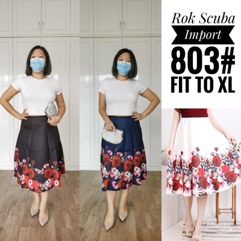 Jual Rok scuba tebal | Shopee Indonesia
