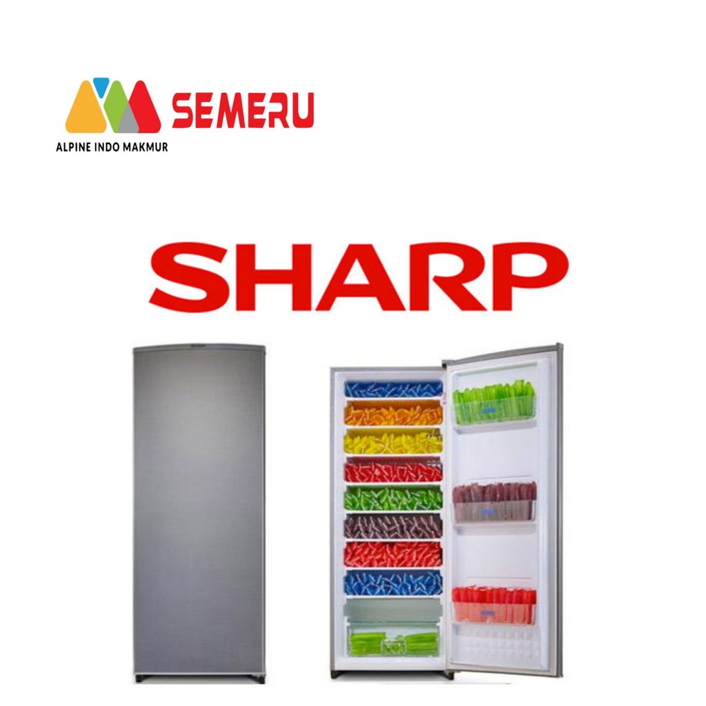 Jual SHARP KULKAS FREEZER FJ-M189 N-SS (KHUSUS MAKASSAR) | Shopee Indonesia