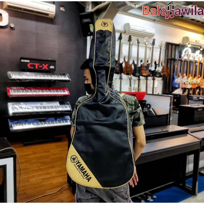 Jual Tas Kulit tebal Gitar akustik YAMAHA Softcase Gitar Acoustic All ...