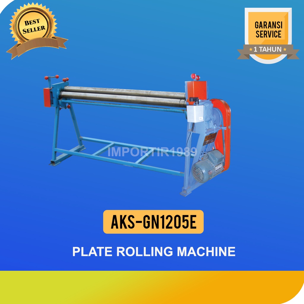 Jual Mesin Roll Plat Besi 1,2x500mm Plate Rolling Machine GN1205E ...