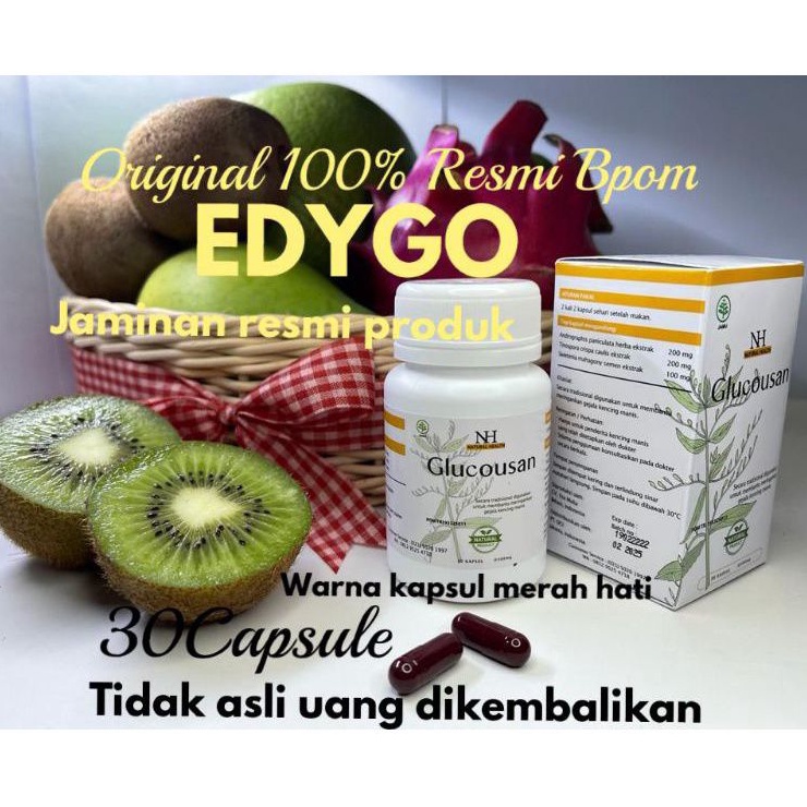 Jual Glucousan NH 100% Blom resmi suplemen mengatasi diabetes/meredakan ...