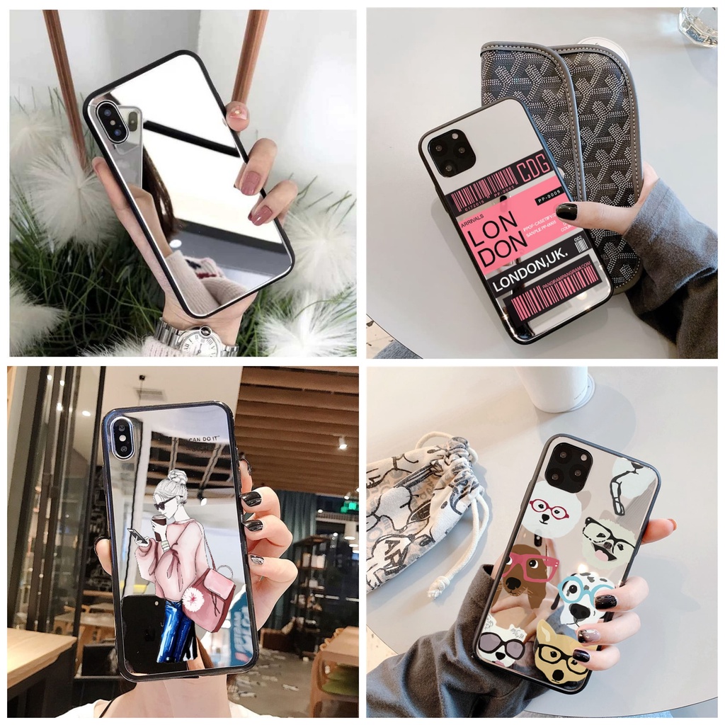 Jual Mirror Case Oppo A1K A1 Pro A3 A3S A3X A3 Pro A5S A5 2020 A7 A9 ...
