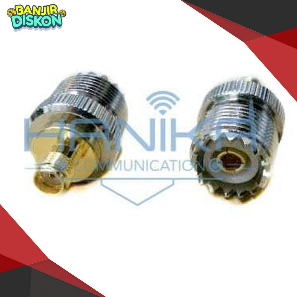 Jual YUK BELI Konektor PL Female to SMA Female Adapter Sambungan Antena Luar ke HT | Shopee ...