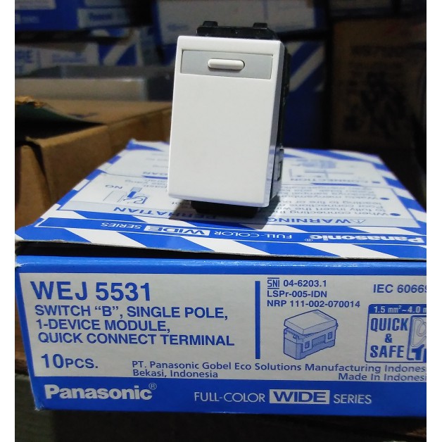 Jual Panasonic saklar WEJ5531 | Shopee Indonesia
