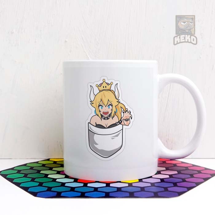 Jual Mug Anime Pocket Bowsette Meme Girl | Shopee Indonesia