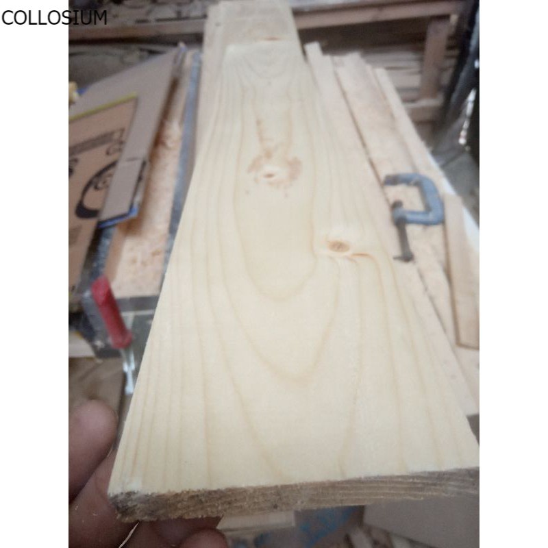 Jual Papan Kayu Jatibelanda 100x9x1 Kayu Pinus Jati Belanda Serat ...