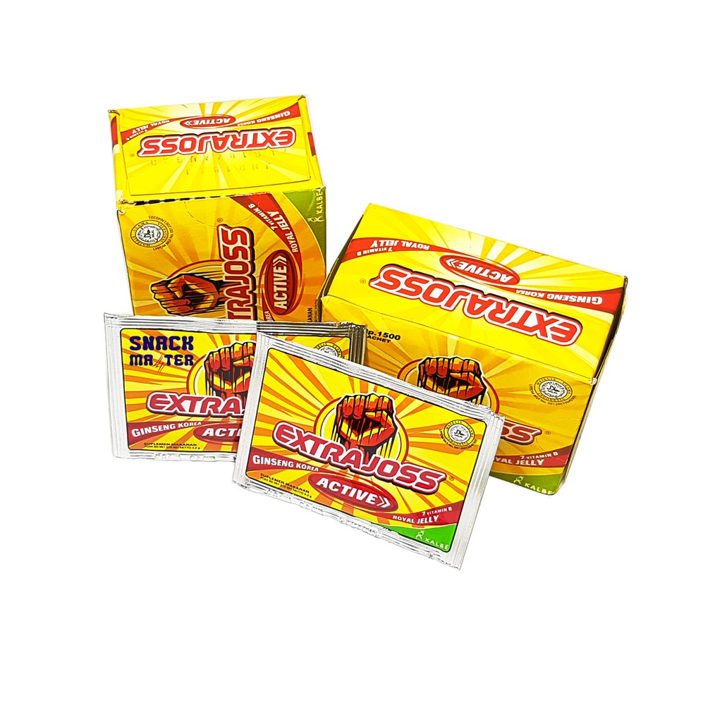 Jual Extra Joss - ACTIVE - 12x4 gr | Shopee Indonesia