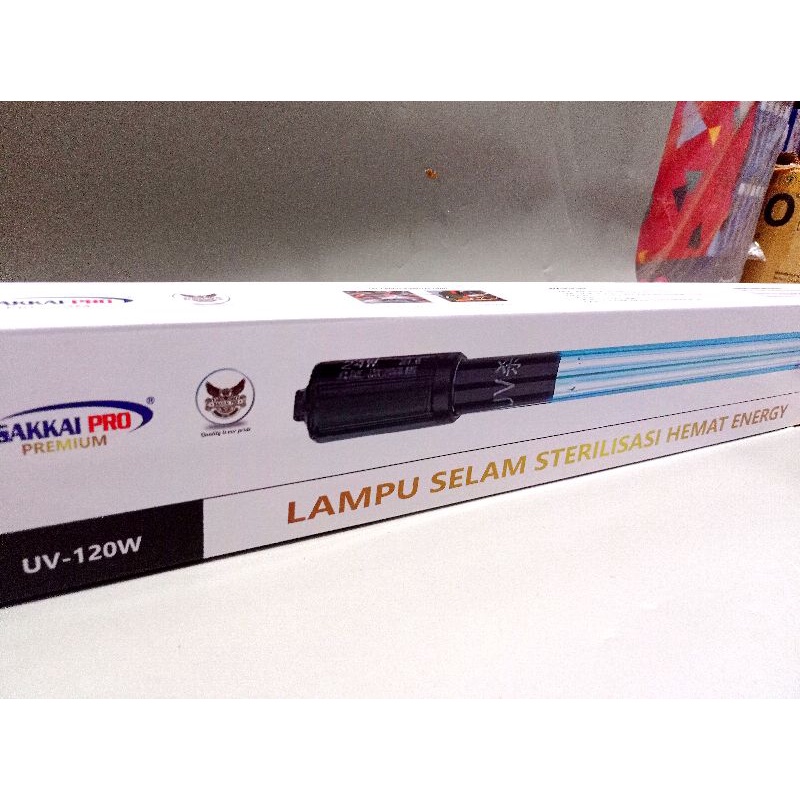 Jual LAMPU ULTRAVIOLET ANTI LUMUT BAKTERI SAKKAI PRO UV 120WATT | Shopee Indonesia