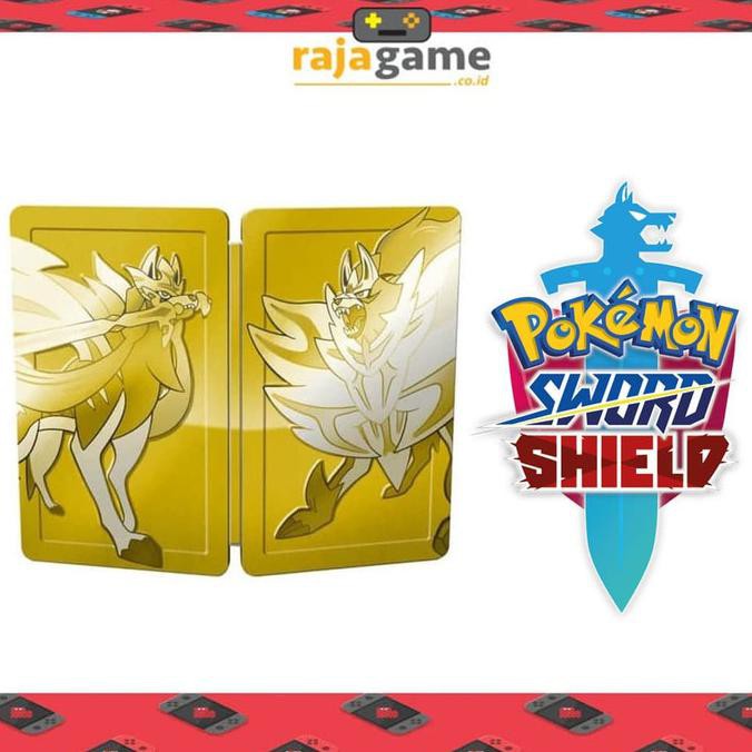 Jual Steelcase Pokemon Sword And Shield Gold Game Switch | Shopee Indonesia