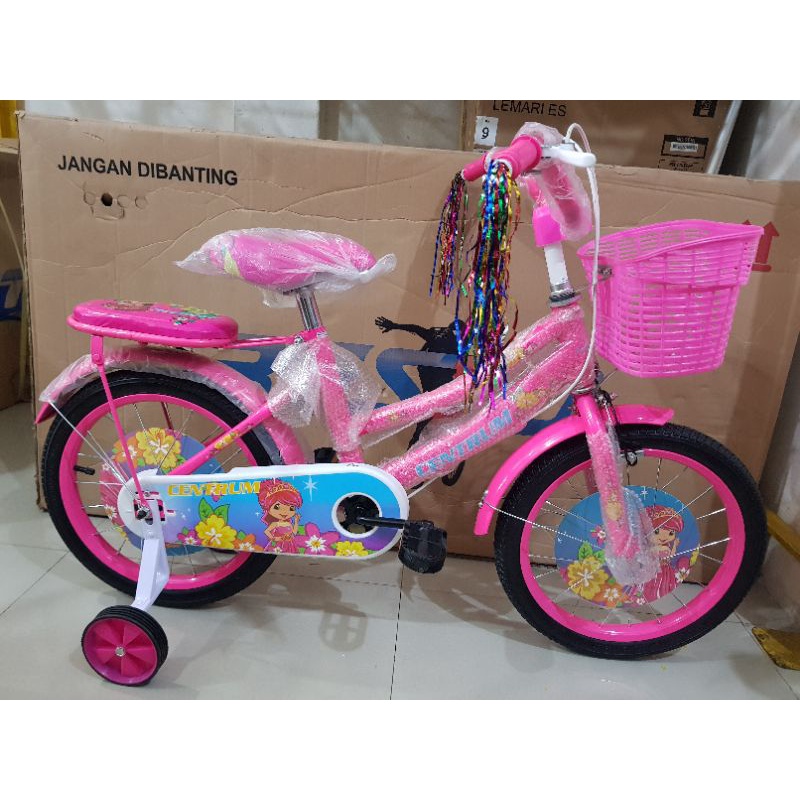 Jual Sepeda Anak Sepeda Mini 16 inch CENTRUM ( Warna Pink ) | Shopee ...