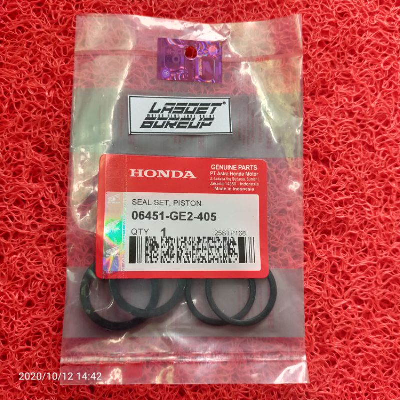 Jual SEAL SIL SET PISTON KALIPER CALIPER REM HONDA SUPRA FIT X 125 FIT NEW MEGAPRO TIGER LAMA ...