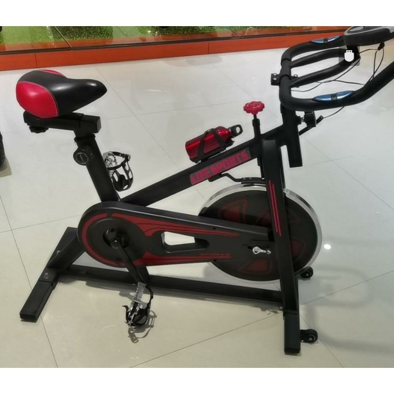 Jual ALAT OLAHRAGA SEPEDA FITNES SPINNING BIKE LIFE SPORTS LS 8810B ...