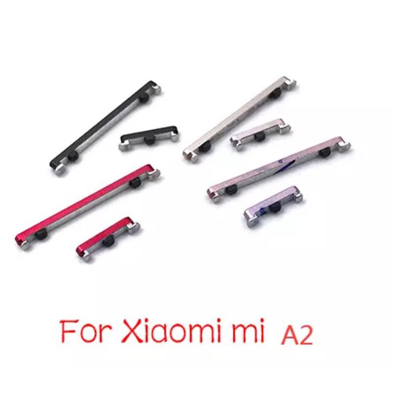 Jual Set tombol on off volume Xiaomi Mi A2 Mi 6X | Shopee Indonesia