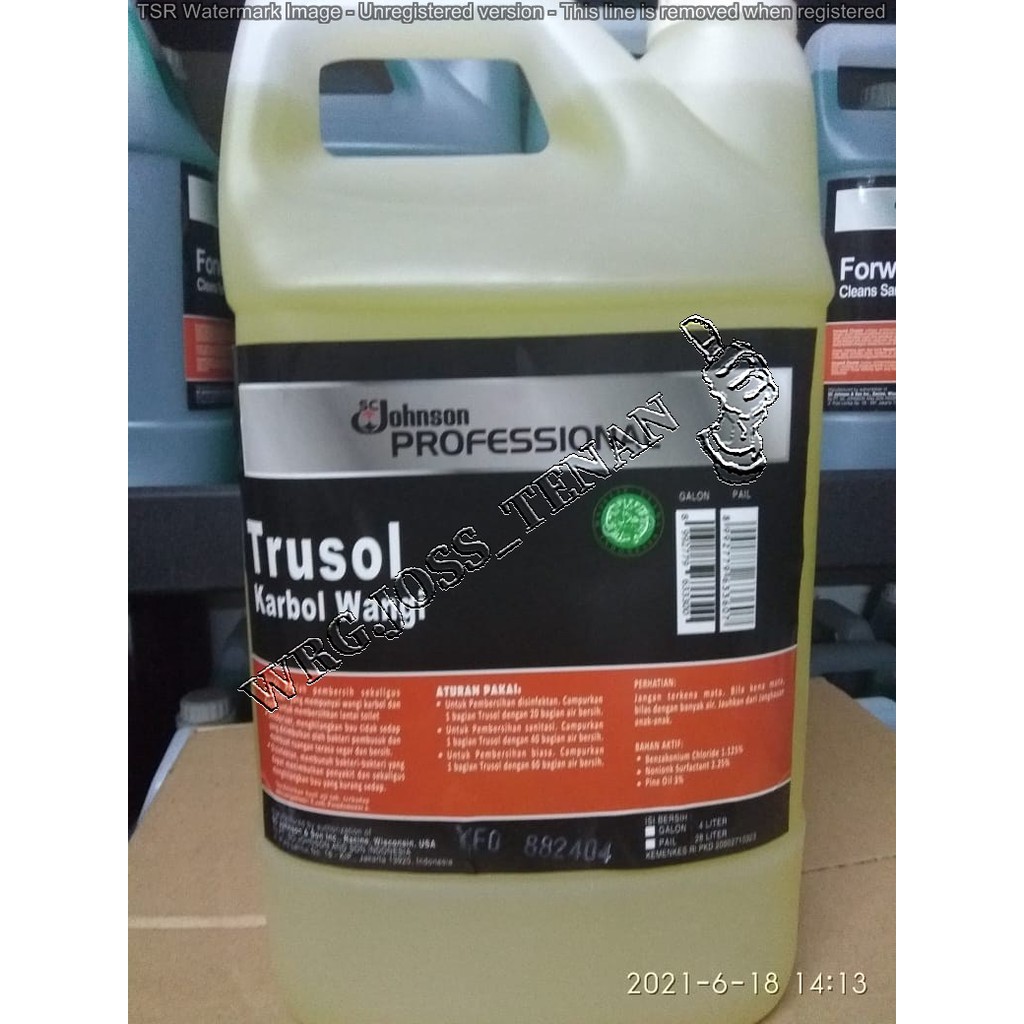 Jual JOHNSON Pine Trusol Karbol Wangi, 4 Liter | Shopee Indonesia