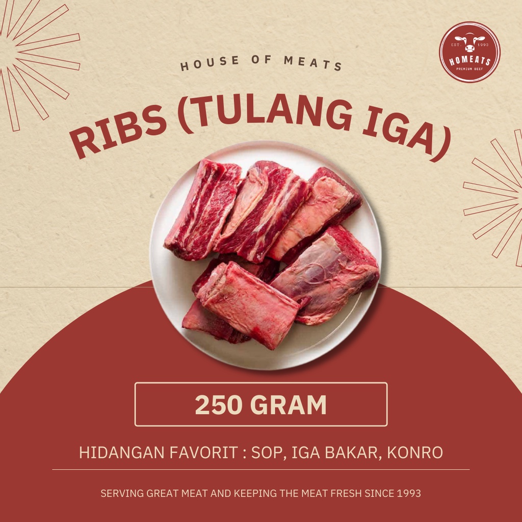Jual Tulang Iga Sapi Segar 250 Gram | Shopee Indonesia