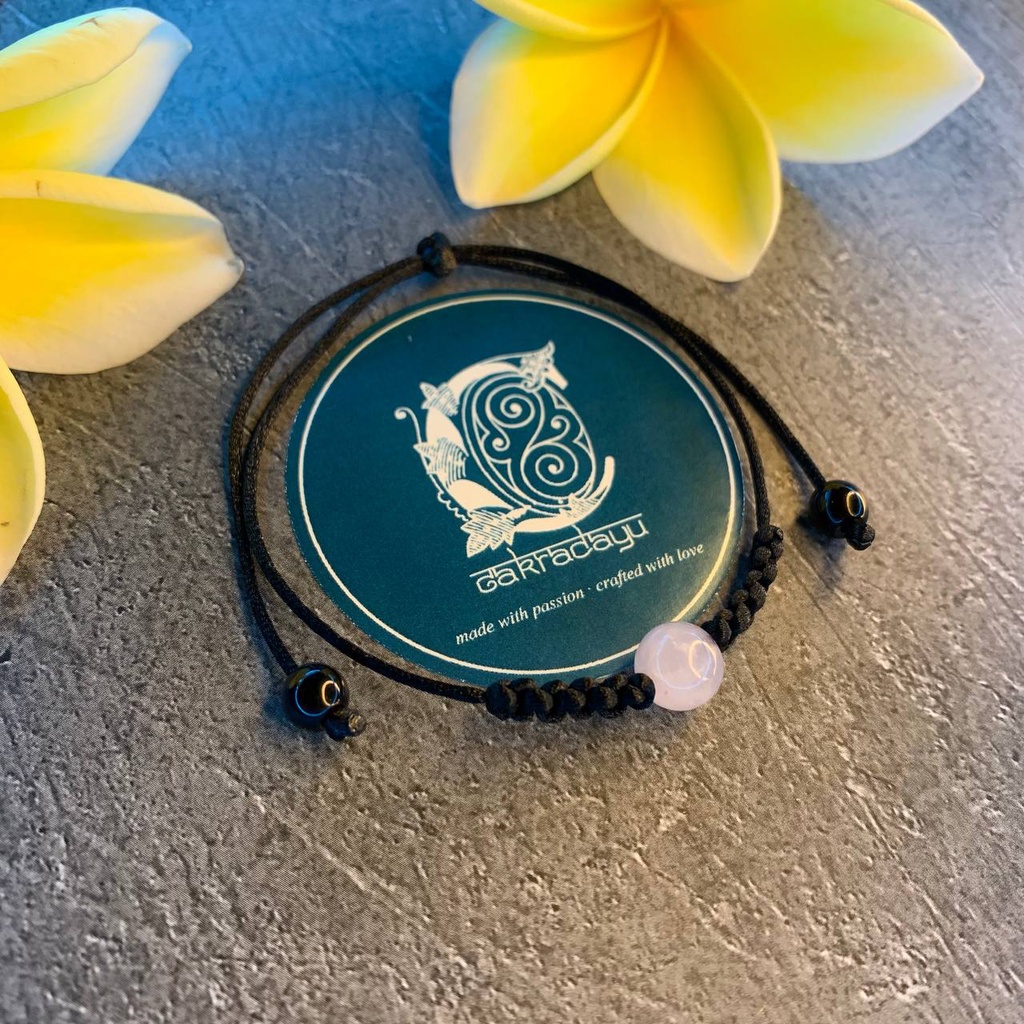 Jual CAKRADAYU Gelang Zodiak Taurus Dengan Batu Rose Quartz | Shopee ...