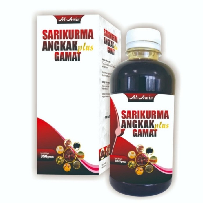 Jual Sari Kurma Angkak Plus Gamat 350gr I Untuk DBD I Tipes I Menaikan ...