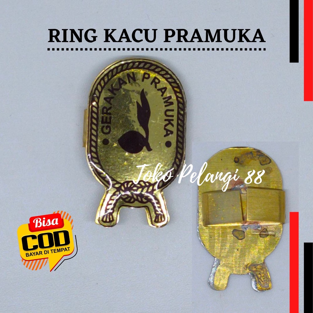 Jual Ring Kacu Gerakan Pramuka Pembina Fiber Besi Cincin Kolong Hasduk ...