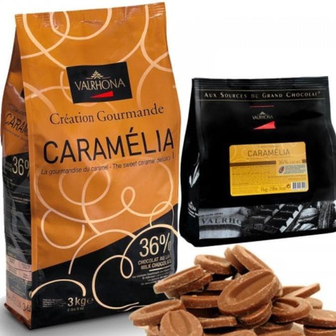 Jual Valrhona Chocolate Caramelia Milk 35% 250gram | Shopee Indonesia
