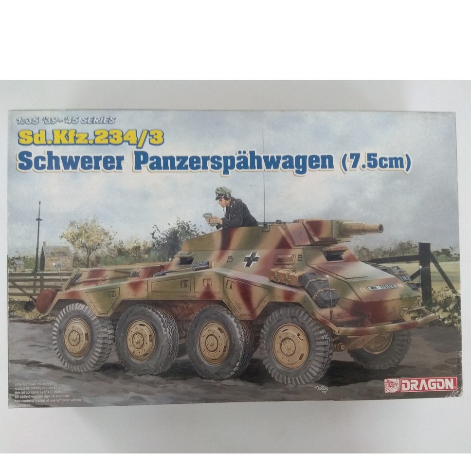 Jual Dragon 6257 Sd.Kfz.234/3 SCHWERER PANZERSPÄHWAGEN (7.5cm ...