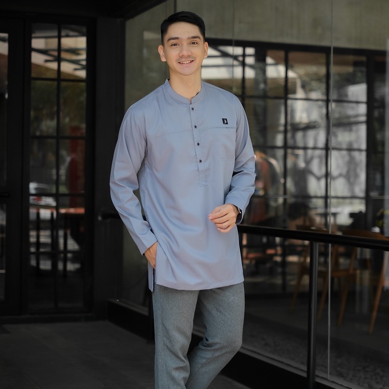 Jual Baju Koko Pria Kurta Pakistan Mikbad Lengan Panjang Original ...