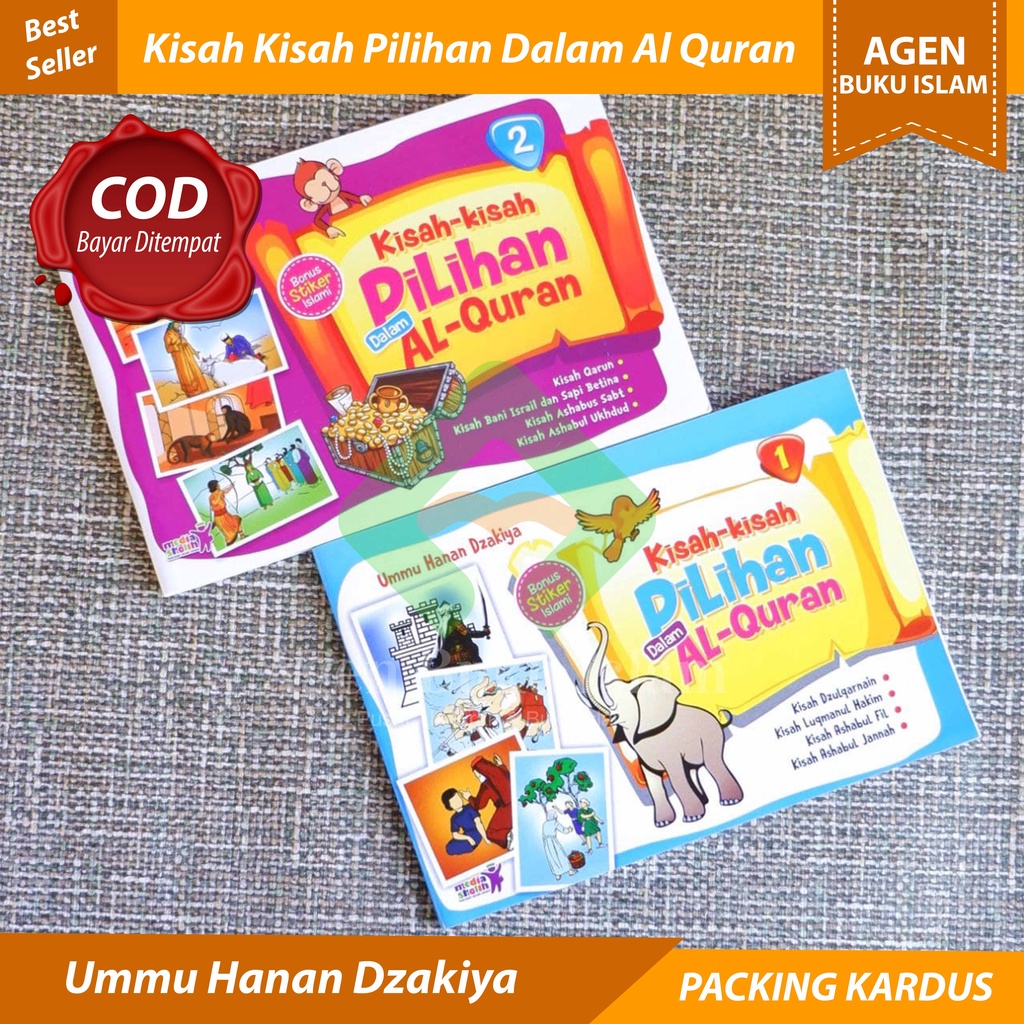 Jual Buku Islam Anak Seri Kisah Pilihan Dalam Al Quran - Media Sholih - 100% ORIGINAL | Shopee ...