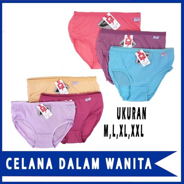 Jual CELANA DALAM WANITA Dewasa Remaja Abg Polos | Shopee Indonesia