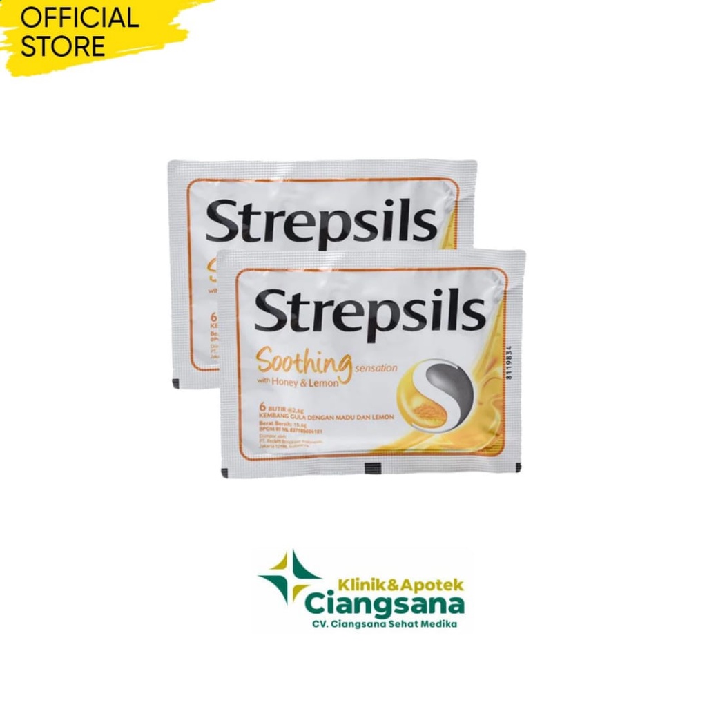 Jual STREPSILS HONEY & LEMON FLAVOR 1 SACHET ISI 6 TABLET | Shopee ...