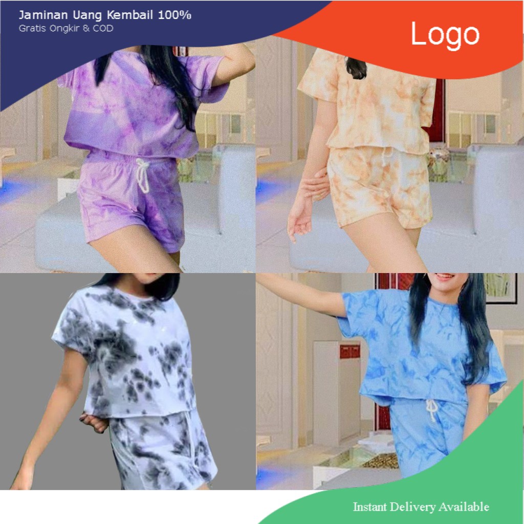 Jual AFI - EC - Set Lestari (Tie Dye) | Shopee Indonesia
