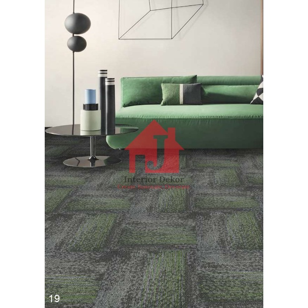 Jual Karpet Tile Kantor Harga Per Box Toscana Motif Tebal 8 mm isi 20 ...