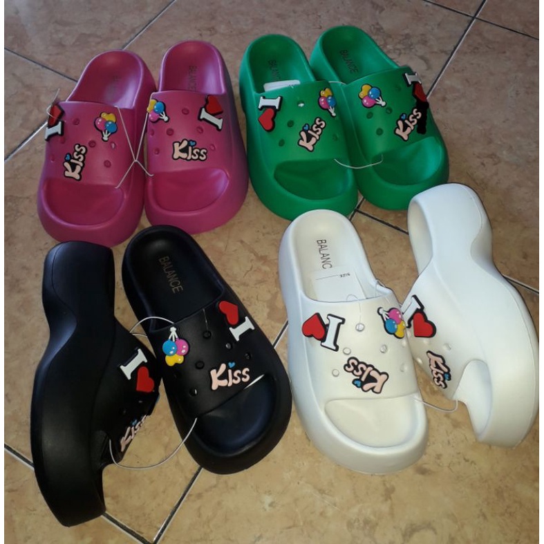 Jual sandal fuji korean/sandal fuji kiss/sandal fuji-an | Shopee Indonesia